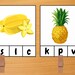 Fruit Beginning Letter Sound Clip Cards| Printable Digital Download ...