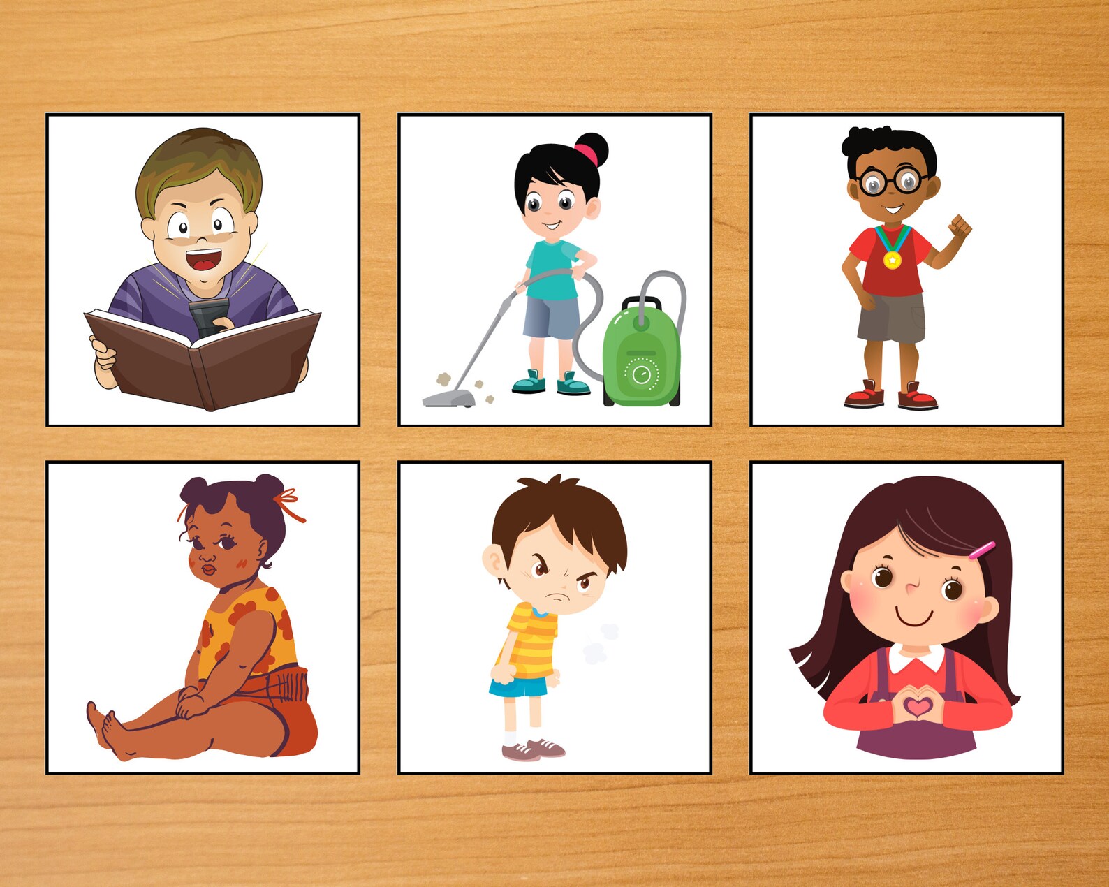 Emotions I Spy Matching Game| Digital Download| Printable Play Based ...