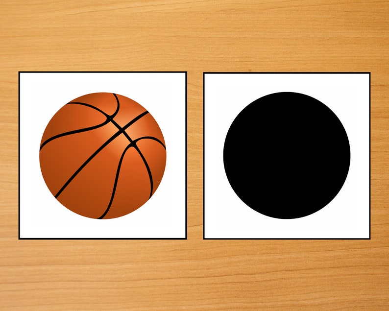 Summer Shadow Matching Cards Printable Digital Download| Montessori ...