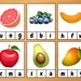 Fruit Beginning Letter Sound Clip Cards| Printable Digital Download ...