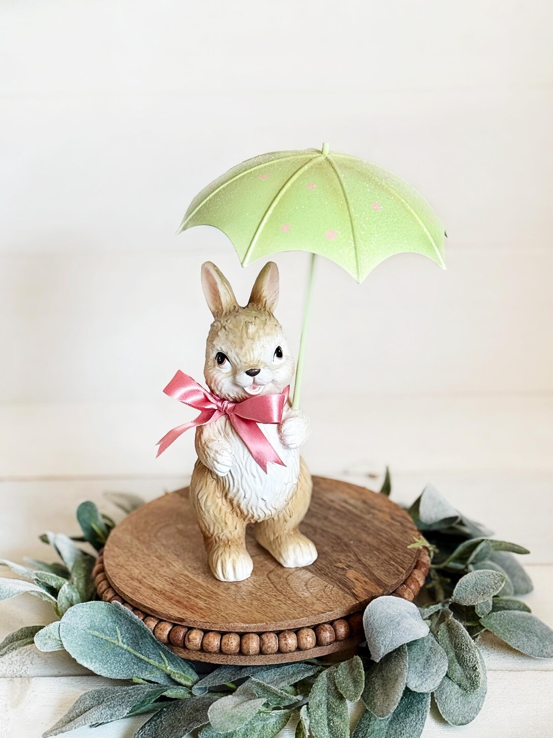 Rainy Day Bunny With Umbrella - Etsy