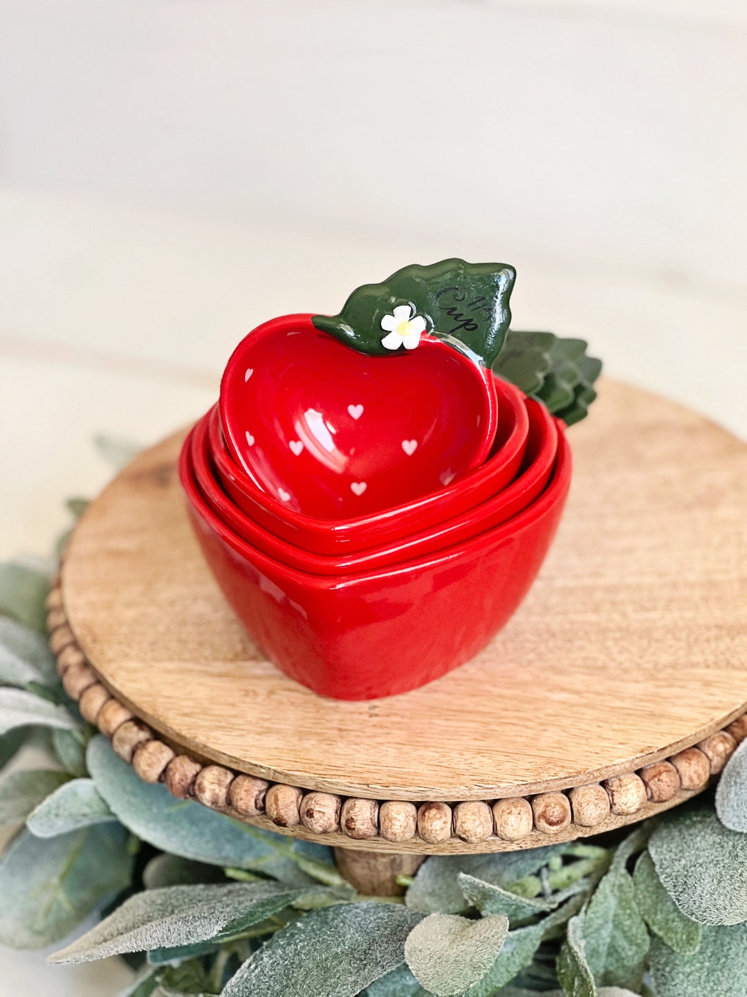 10 Strawberry Street Strawberry Measuring Cups - Etsy