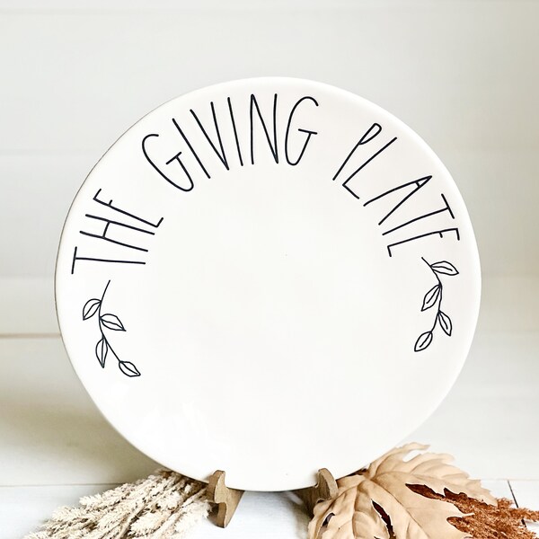 Giving Plate - Etsy