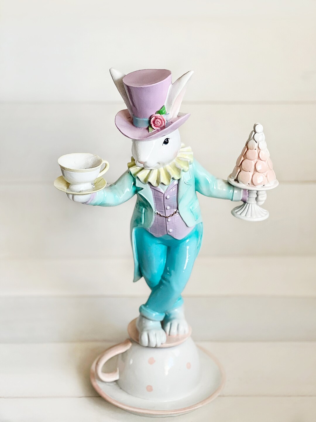 Balancing Mad Hatter Bunny - Etsy