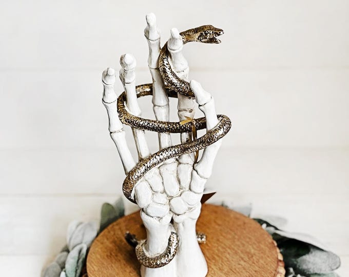 Skeleton Hand With Snake - Etsy