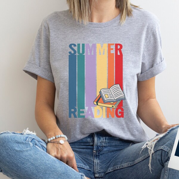 Reading Summer Shirt - Etsy