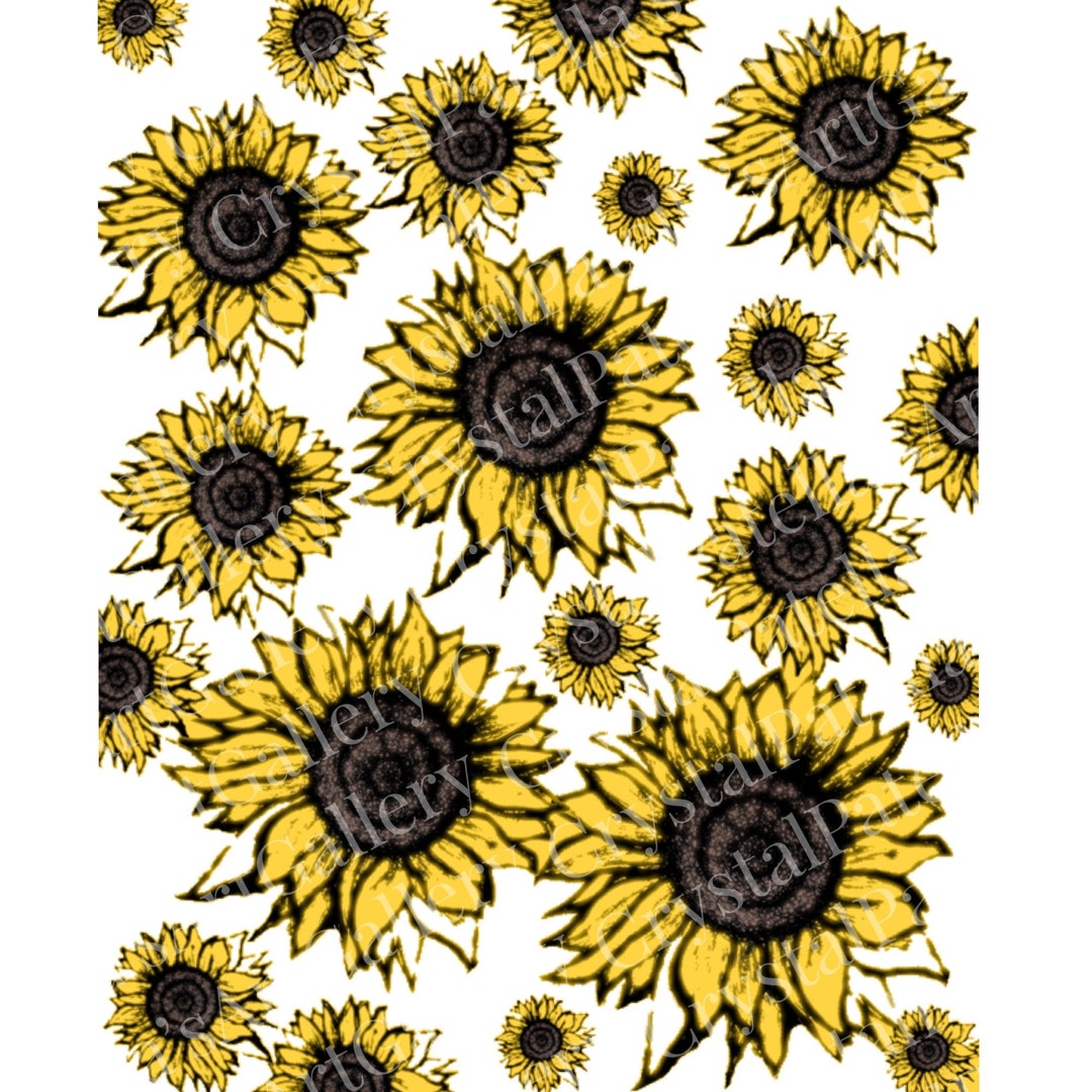 Sunflowers Transparent Background - Etsy