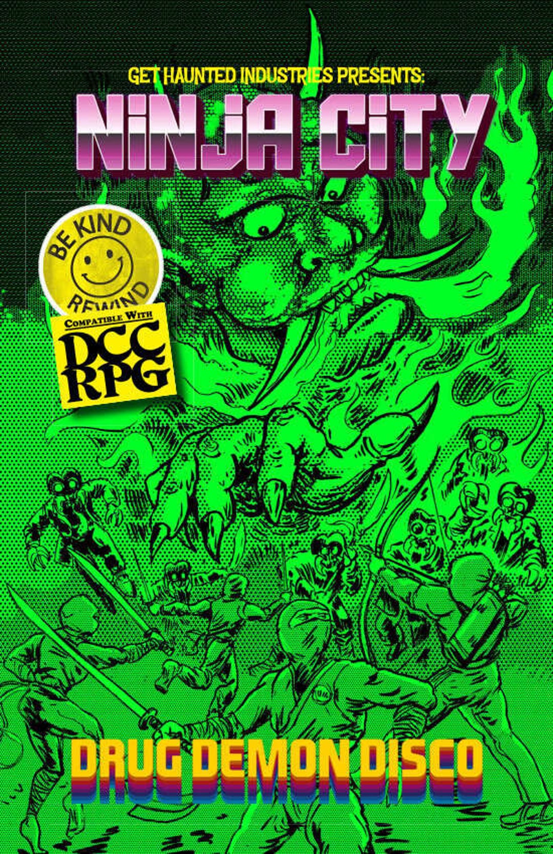 Drug Demon Disco for Ninja City RPG - Etsy