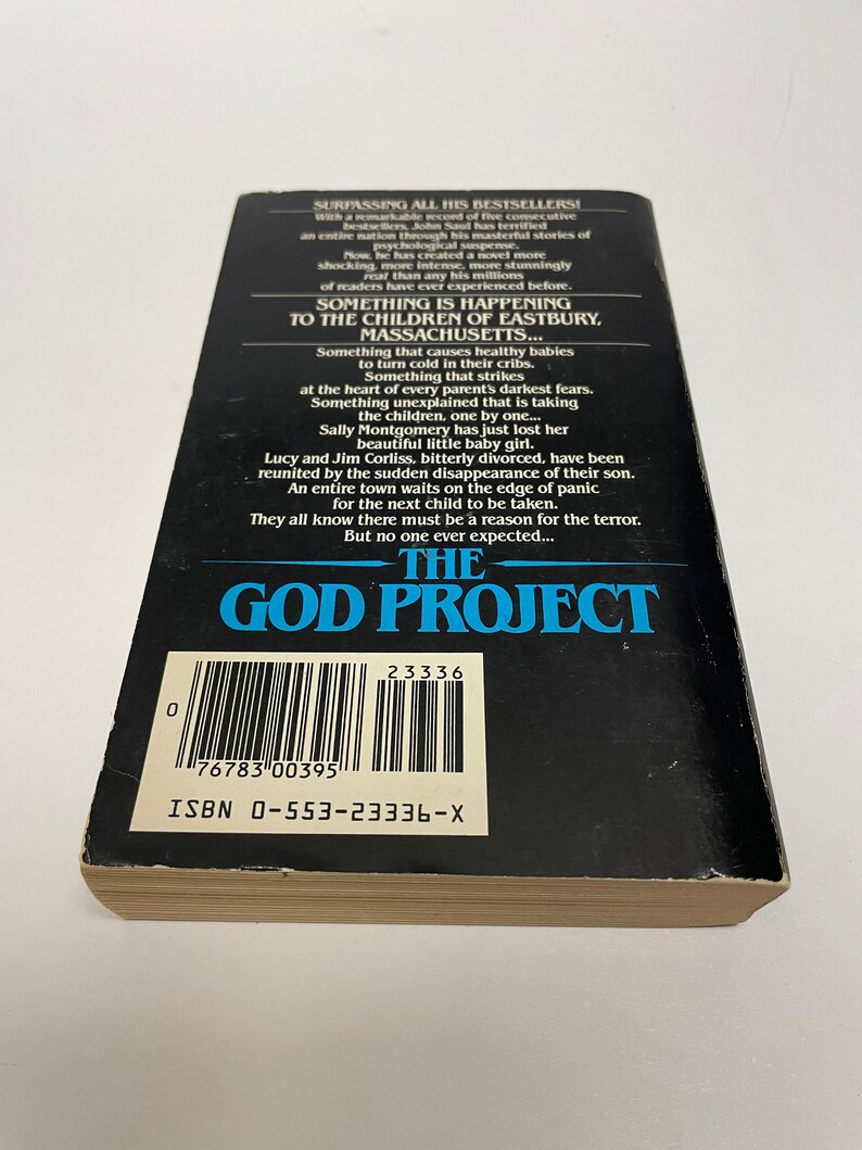 The God Project by John Saul - Etsy