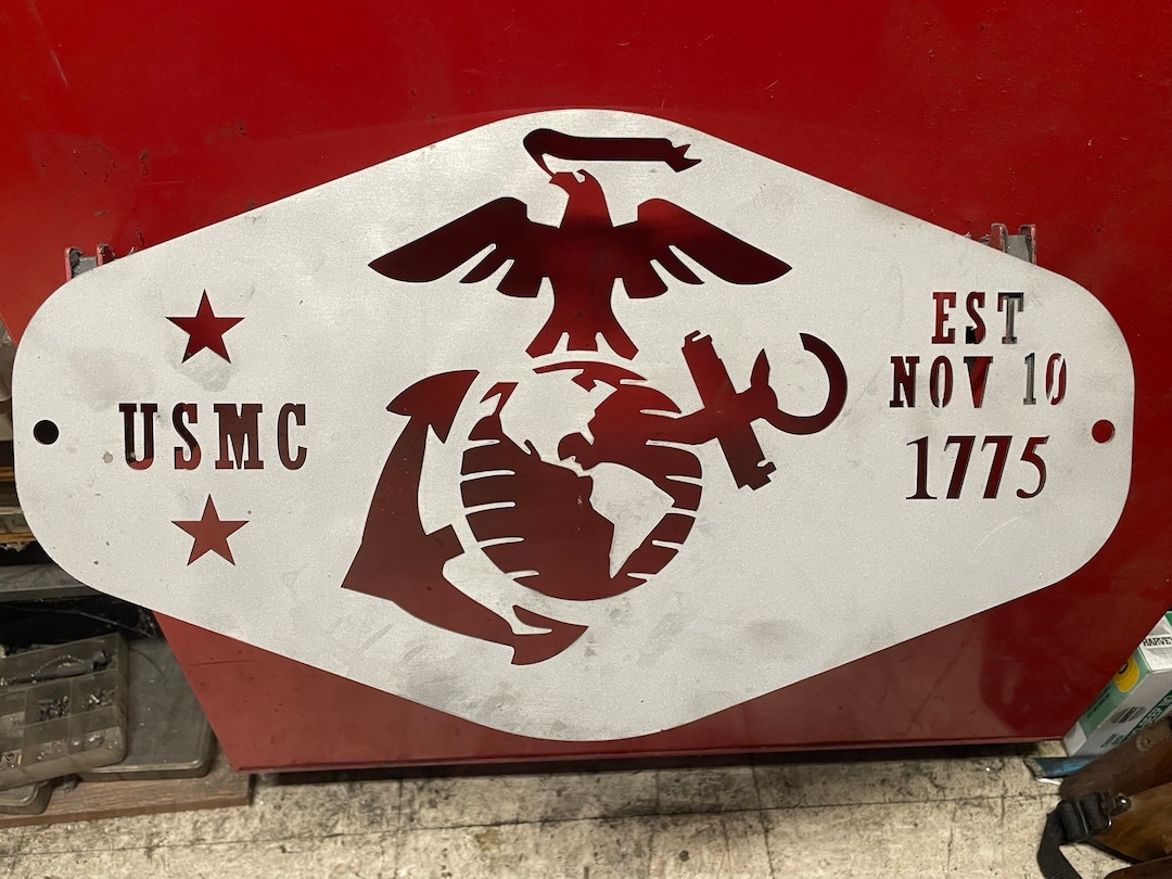 USMC 1775 Sign - Etsy