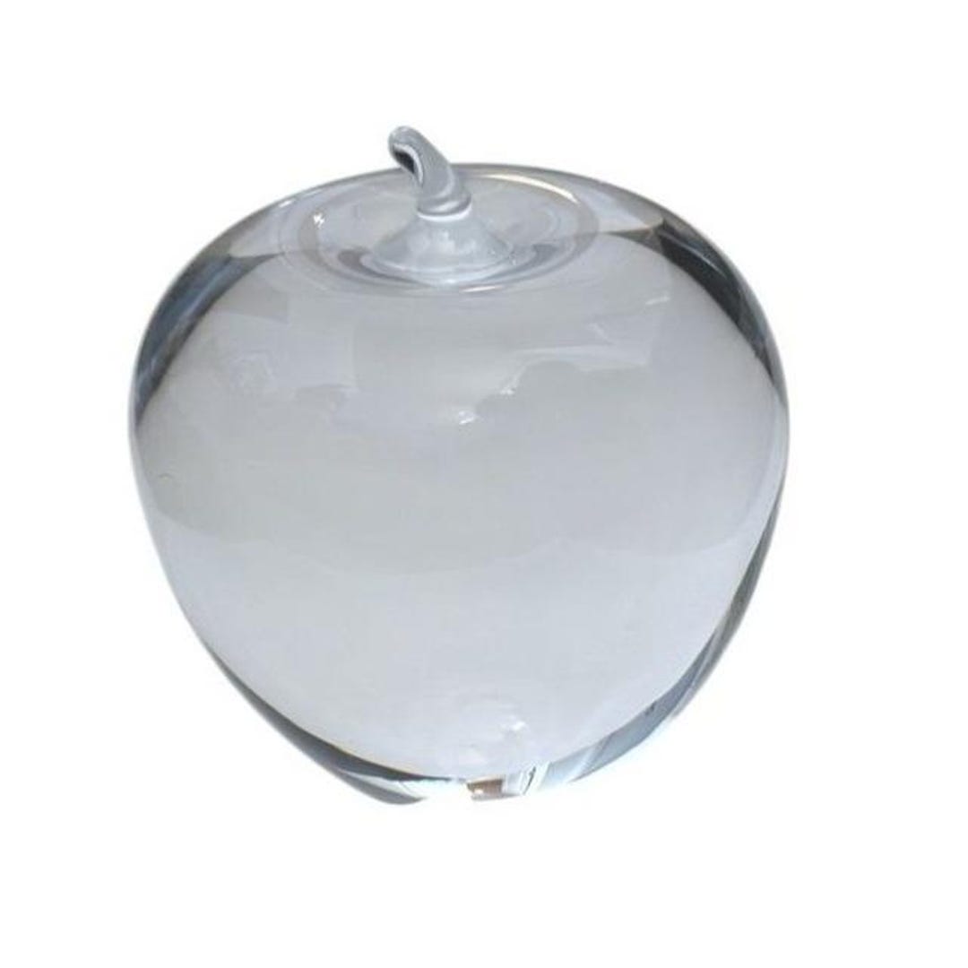 Tiffany & Co Crystal Apple Paperweight Elegant Desk/home Decor Gift - Etsy