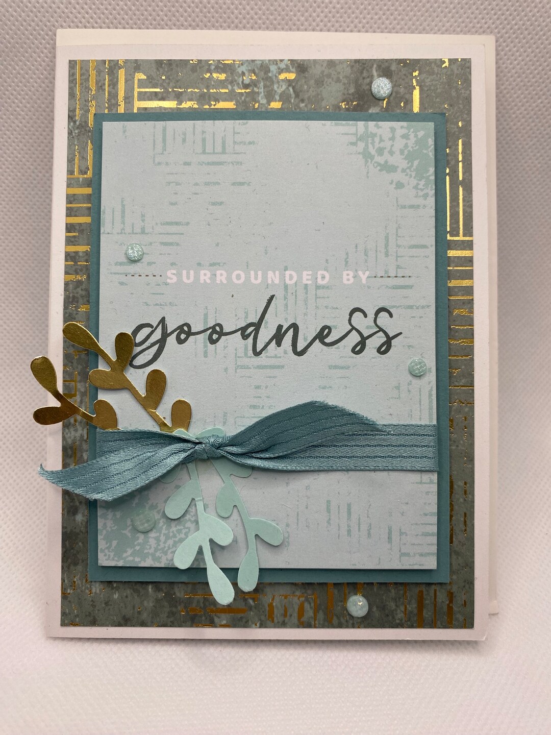 Surrounded by Goodness - Blank Inside - Etsy