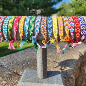 Friendship Bracelets String and Chevron Bracelet - Etsy