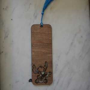 LILO and Stitch Inspired Wooden Bookmark - Etsy