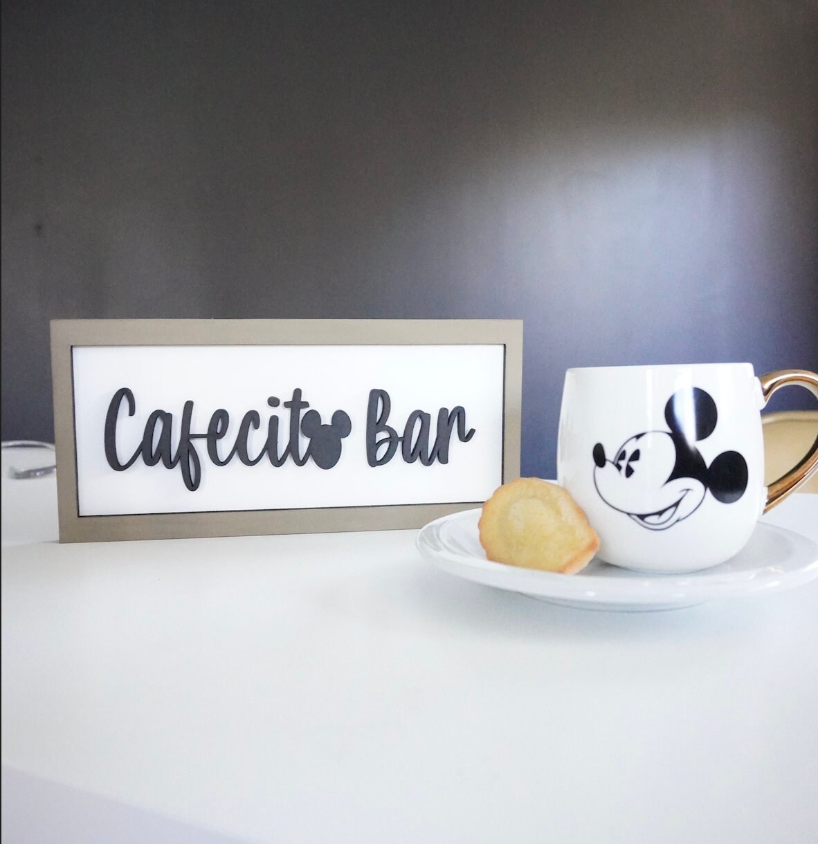 Cafecito Bar Hidden Mickey Coffee Sign - Etsy