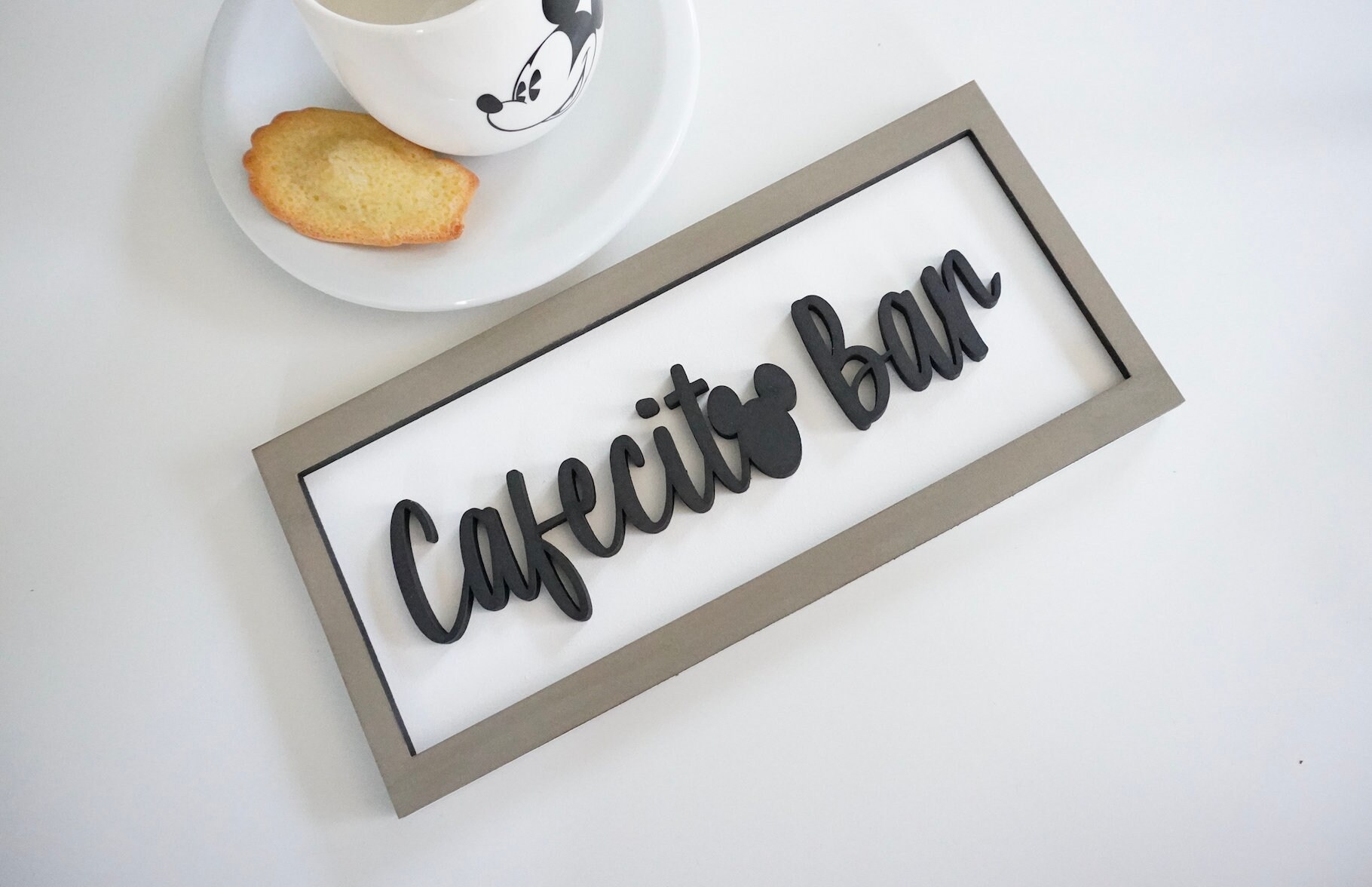 Cafecito Bar Hidden Mickey Coffee Sign - Etsy