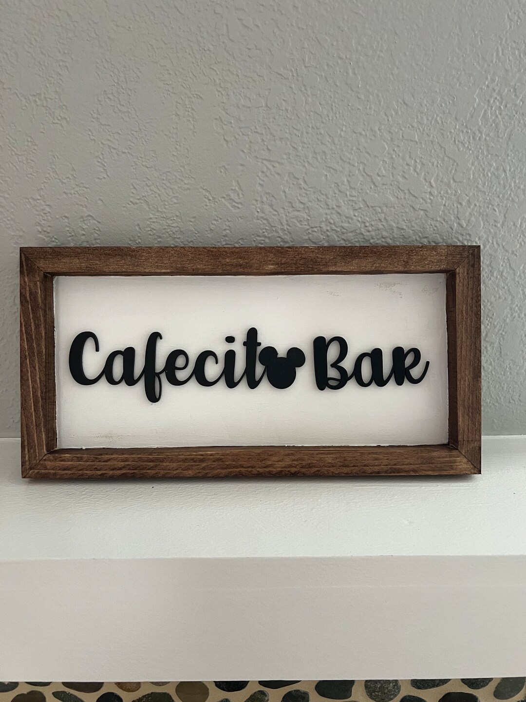 Cafecito Bar Hidden Mickey Coffee Sign - Etsy