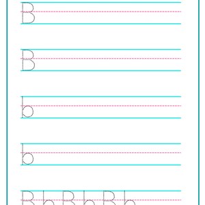 Spanish Letter Tracing Printable Worksheets - Etsy
