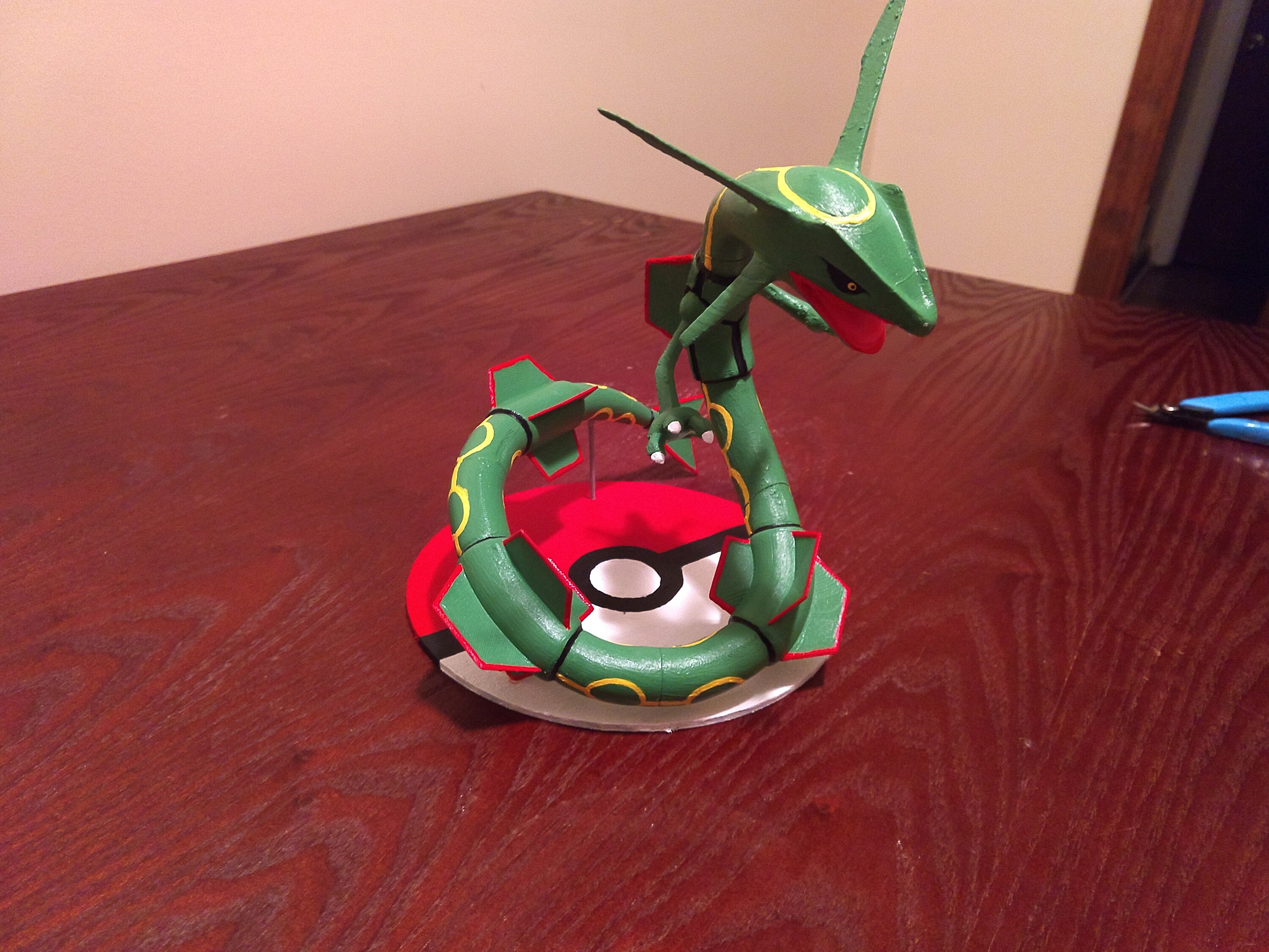 3D Printed Rayquaza Read Description | Etsy