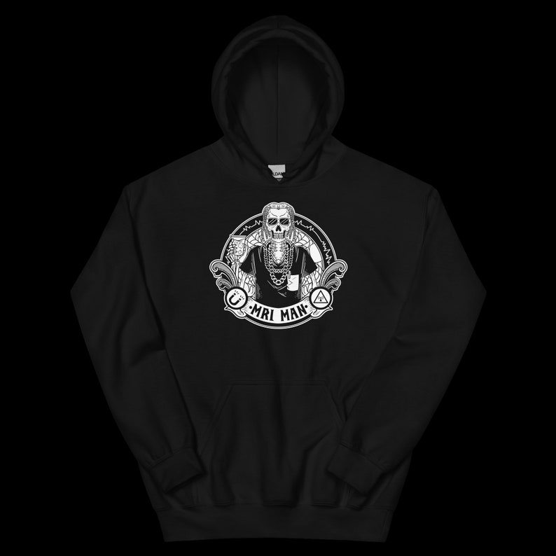 MRI MAN LOGO Unisex Hoodie Mri Technologist Radiology Mri - Etsy