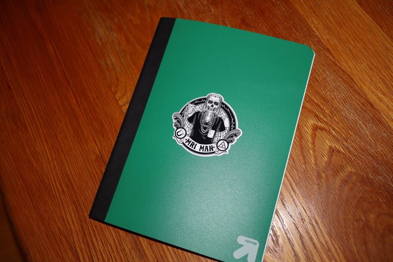 MRI MAN LOGO Sticker Vinyl Sticker Radiology Mri - Etsy