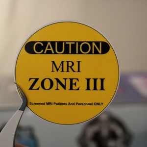 MRI Zone 3 Sticker, Mri Safety, MRI Humor, Radiology, Xray Tech, MRI ...