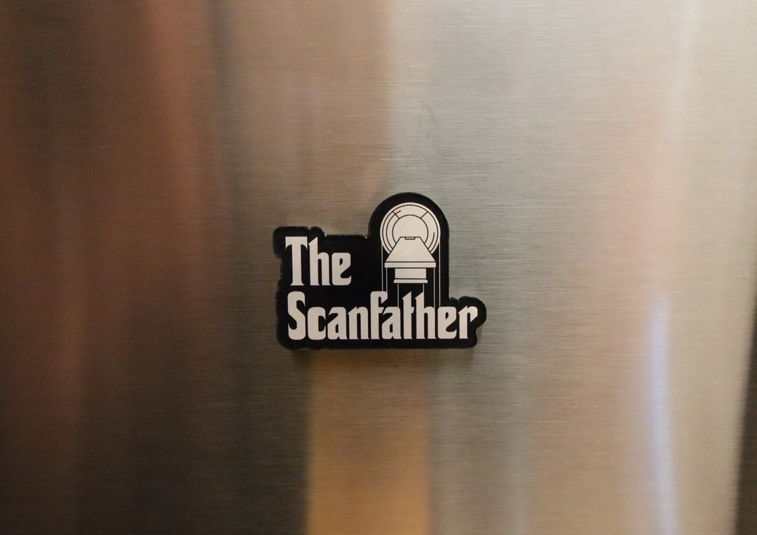 MRI the Scan Father Magnet , Refrigerator Magnet, Radiology, Mri ...