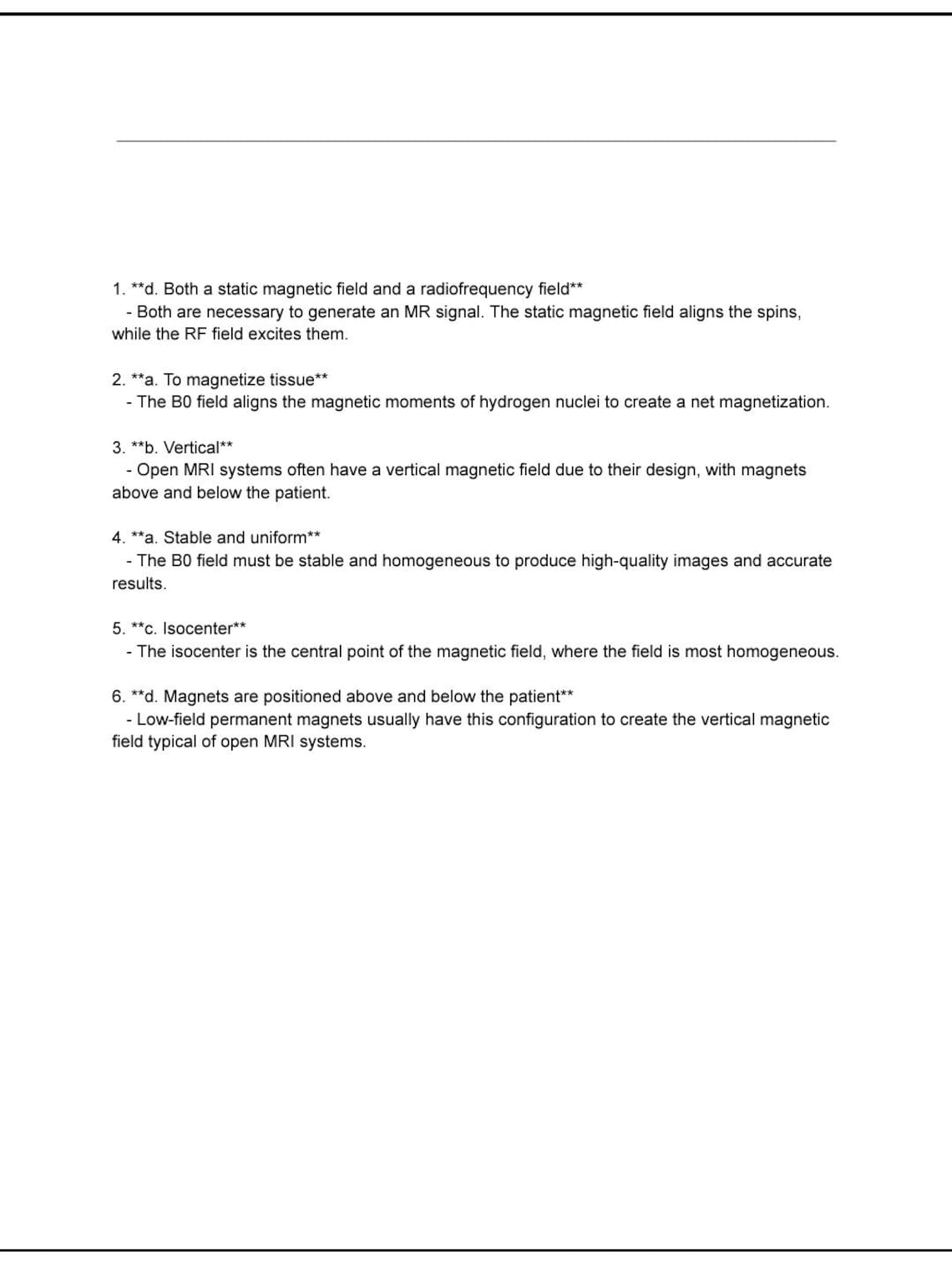 MRI Registry Study Guide – Vol. 1 | MRI Physics, Fundamentals ...