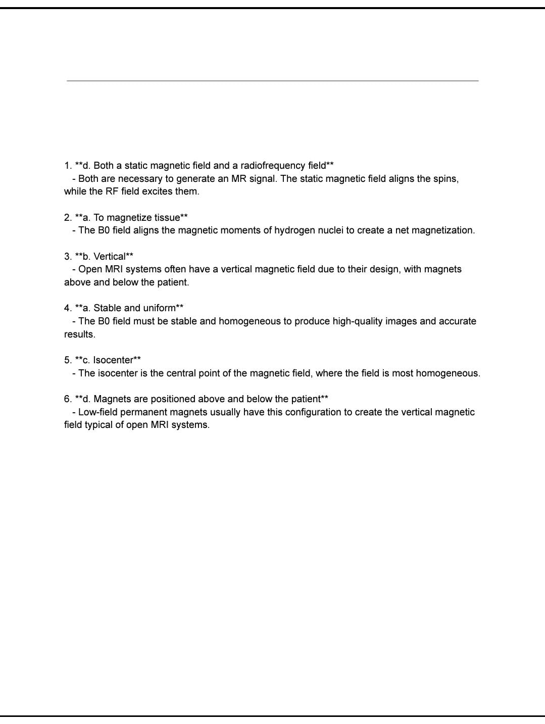MRI Registry Study Guide – Vol. 1 | MRI Physics, Fundamentals ...