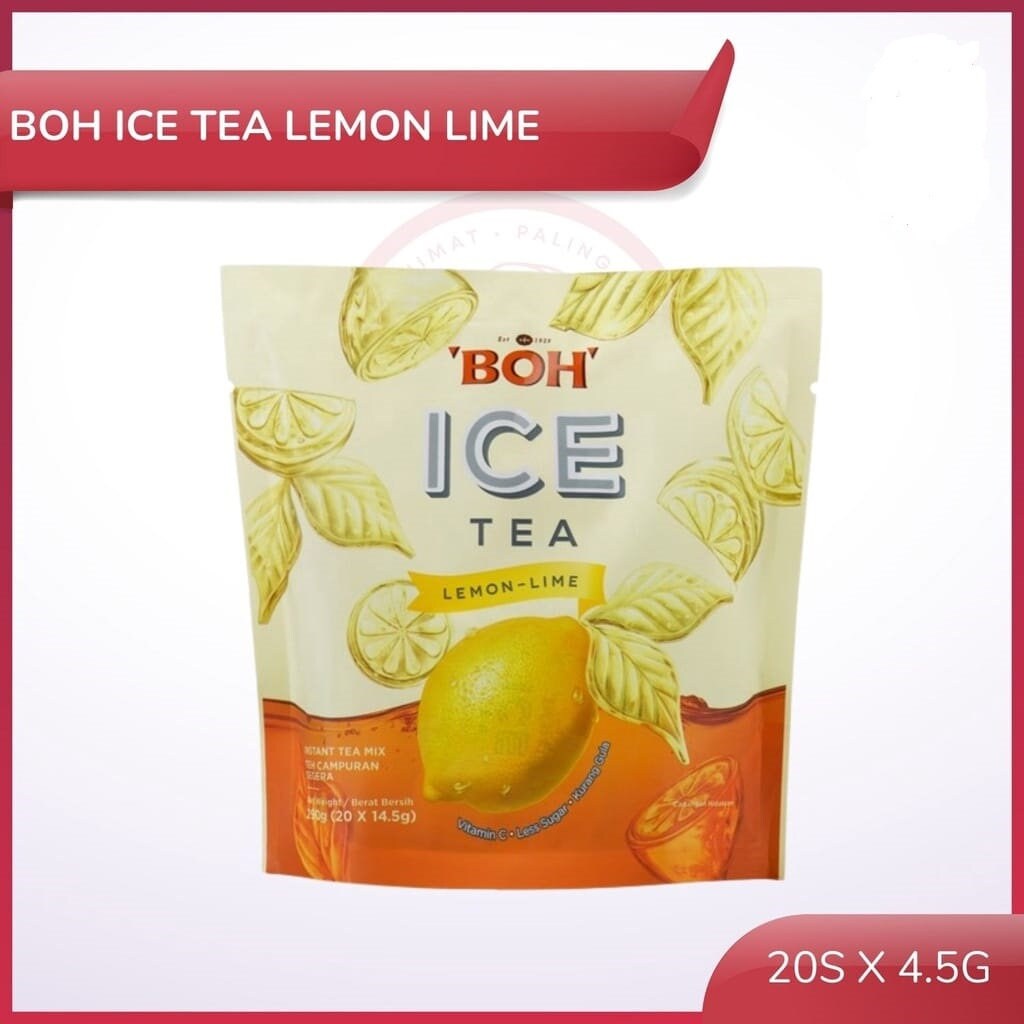 Boh Ice Tea 20 Sachets X 14.5G - Etsy