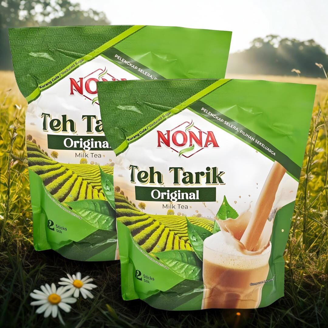 Nona Teh Tarik Original Milk Tea ( 2 Packs X 37.5g X 12 Sachets ) - Etsy