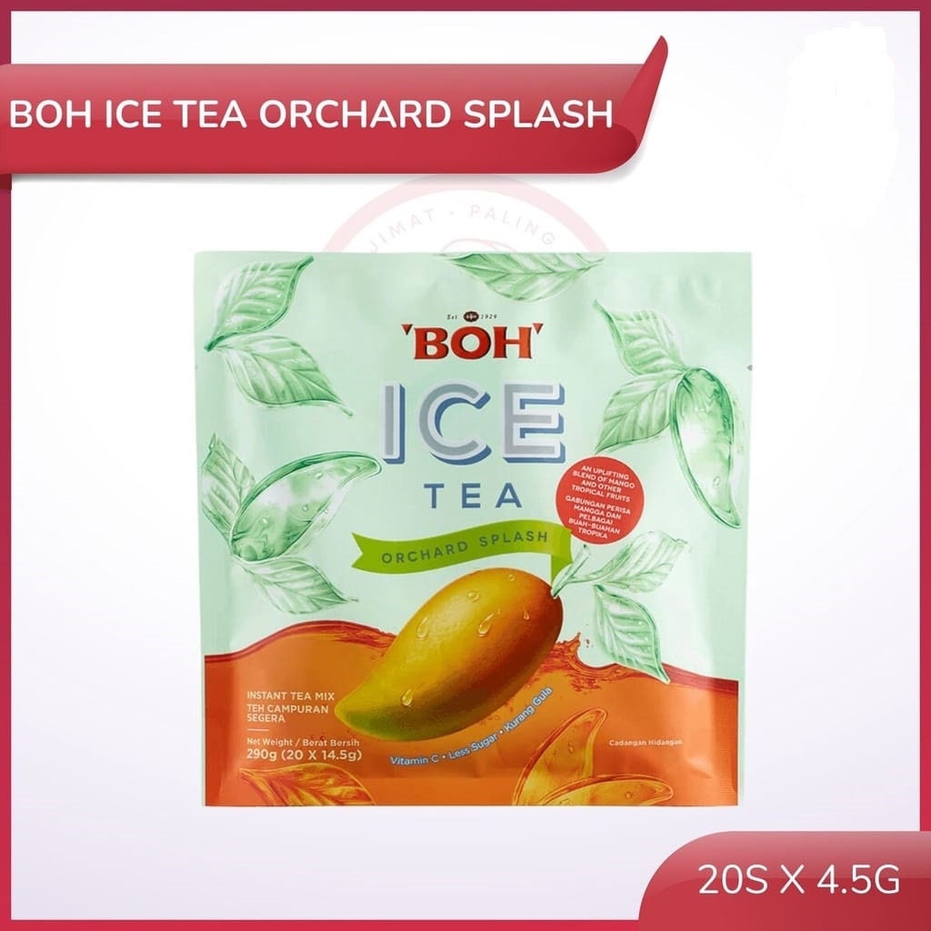 Boh Ice Tea 20 Sachets X 14.5G - Etsy