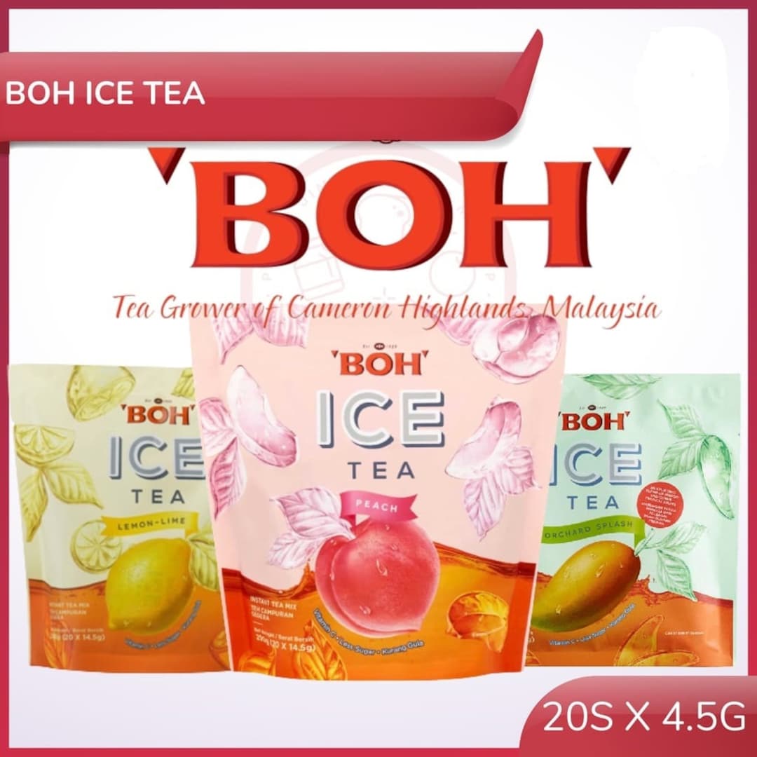 Boh Ice Tea 20 Sachets X 14.5G - Etsy