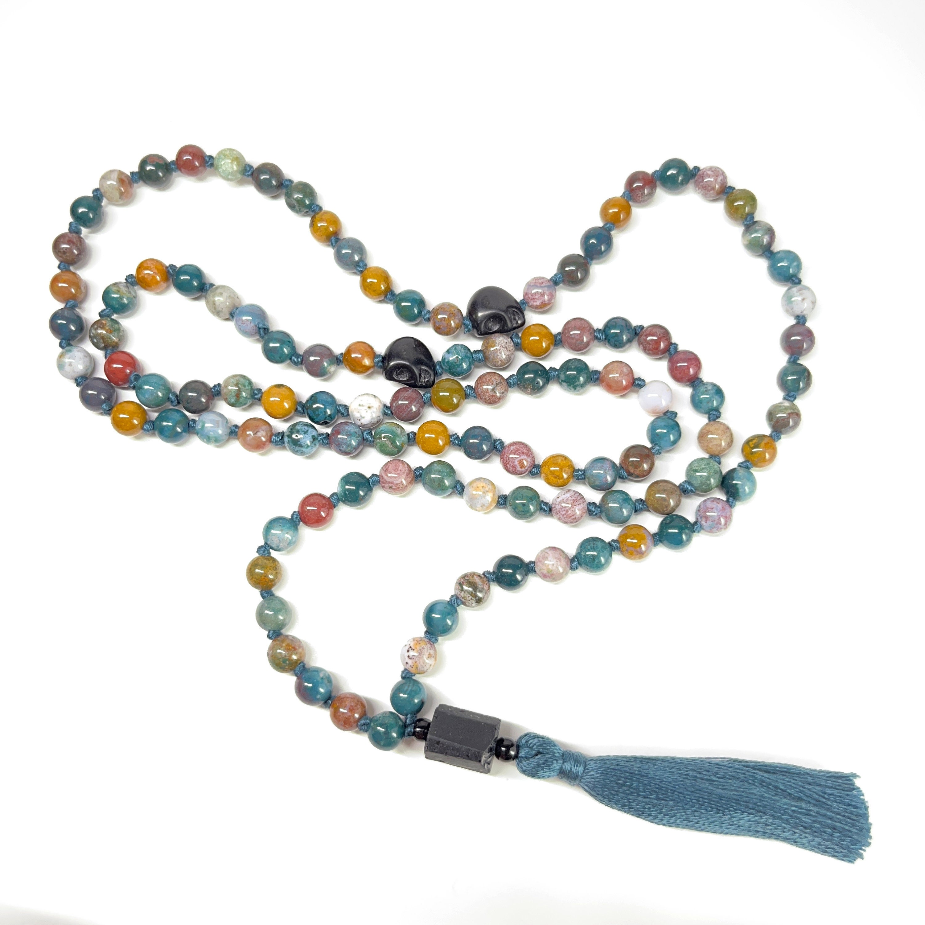 The Moody Blues - Ocean Jasper, Memento Mori, Onyx, Black Tourmaline ...