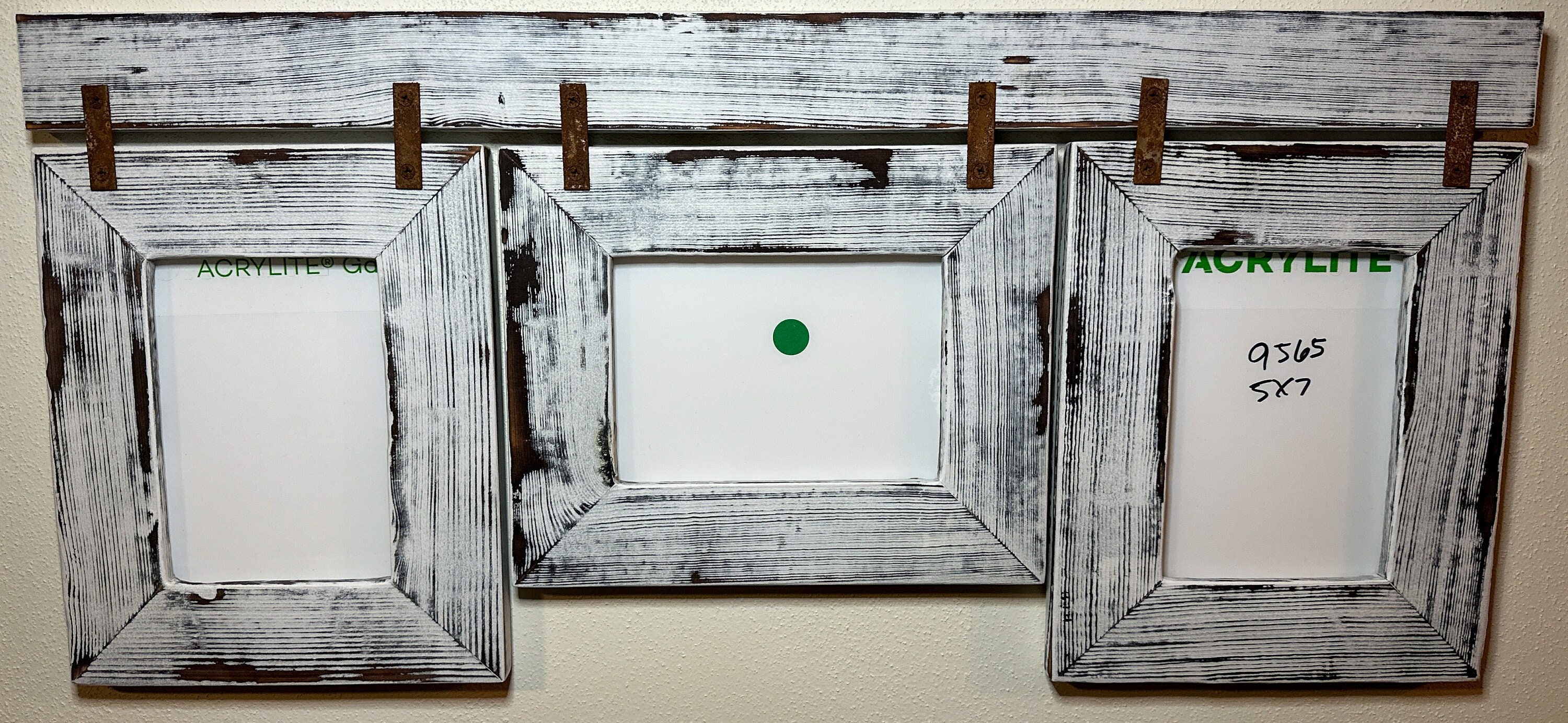 Farmhouse Picture Frame Collage, Distressed Picture Frame Collage ...