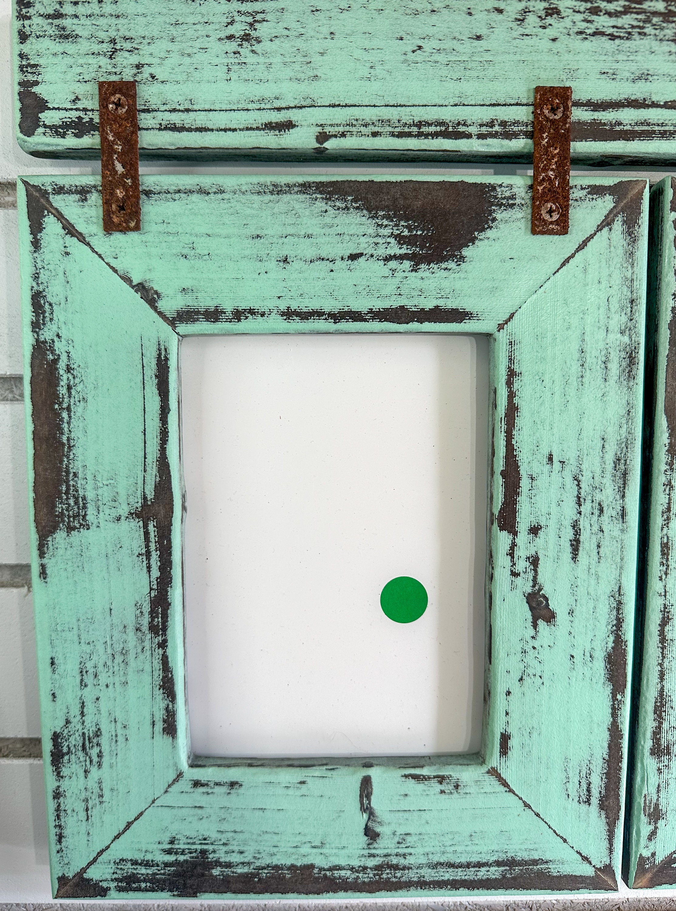 Farmhouse Picture Frame Collage, Distressed Picture Frame Collage ...