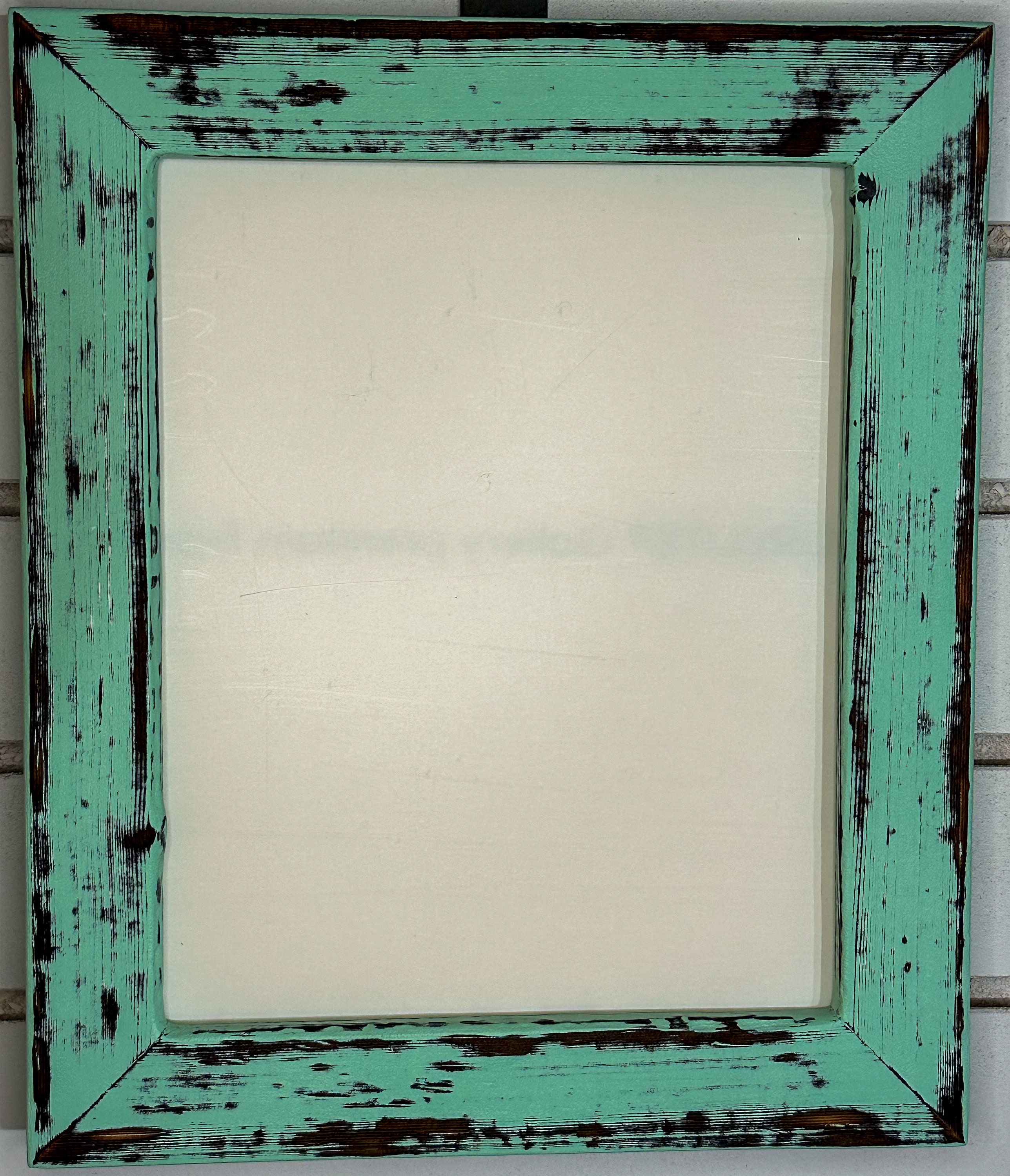 Farmhouse Picture Frame, Distressed Picture Frame, Rustic Picture Frame ...