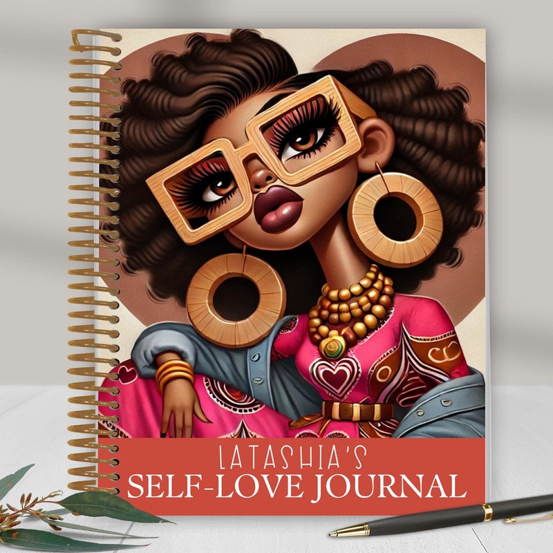 Black Woman Journal - Etsy
