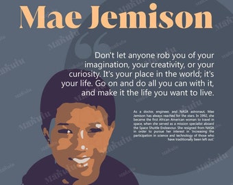 Mae Jemison Poster | Etsy