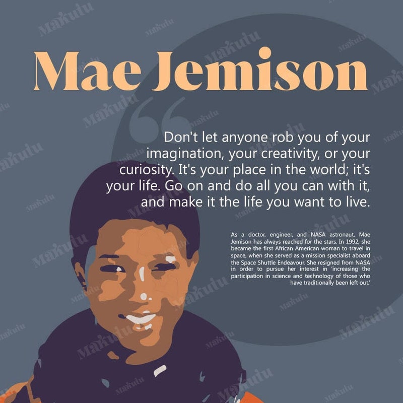 Mae Jemison - Etsy