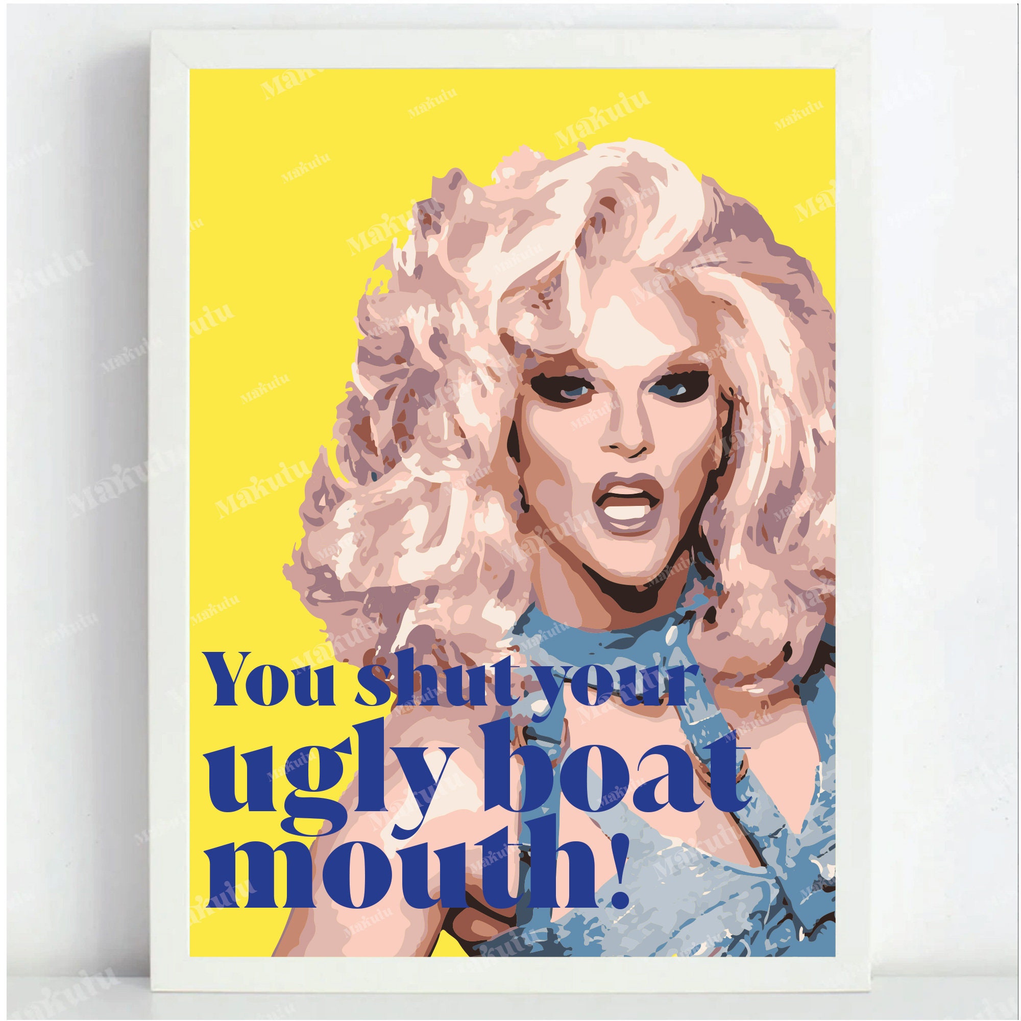Set of 8 A3 Drag Queen Posters - Etsy