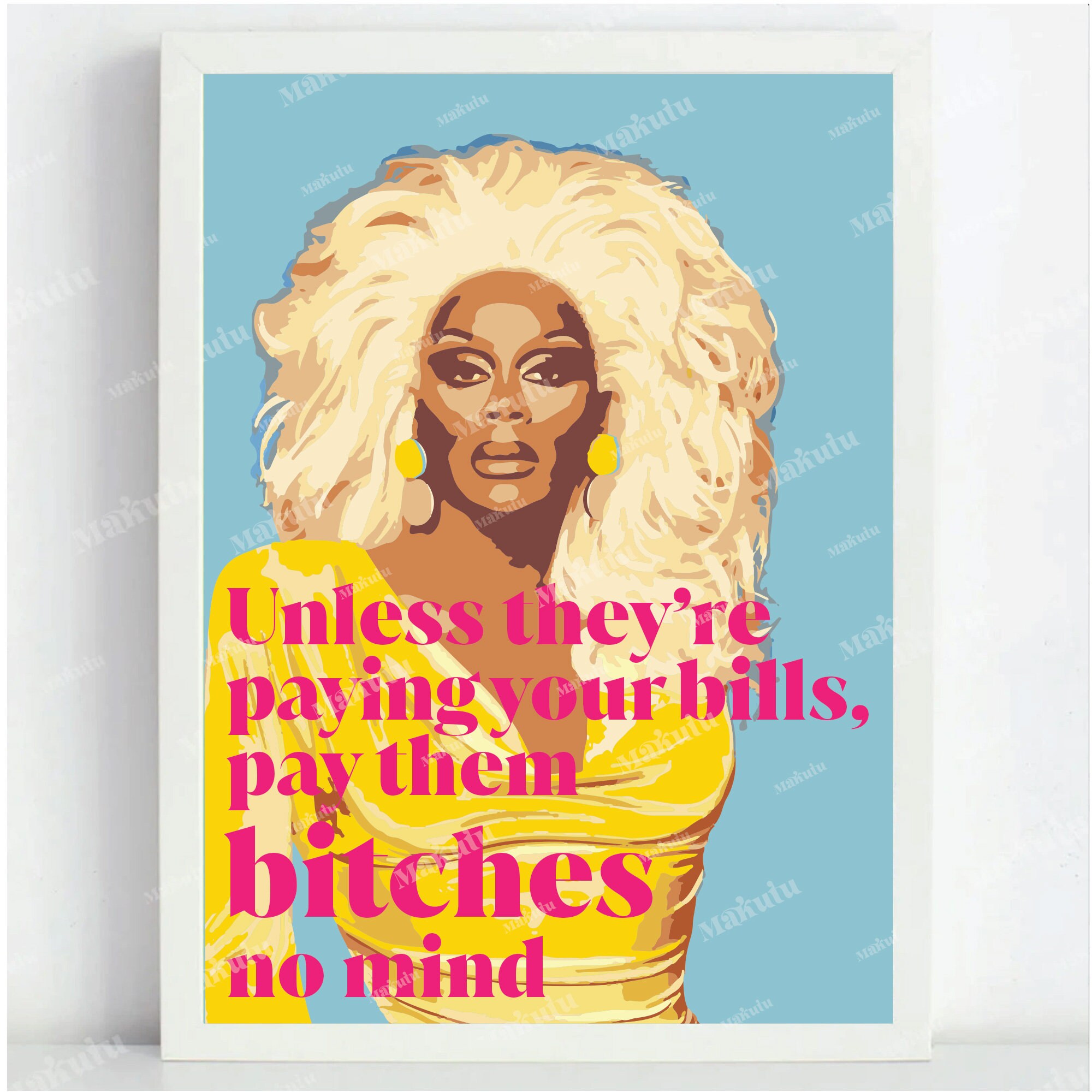 Set of 8 A3 Drag Queen Posters - Etsy