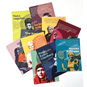 Inspiring Women Postcards: Influential Women Month Gift Set (25 Cards ...