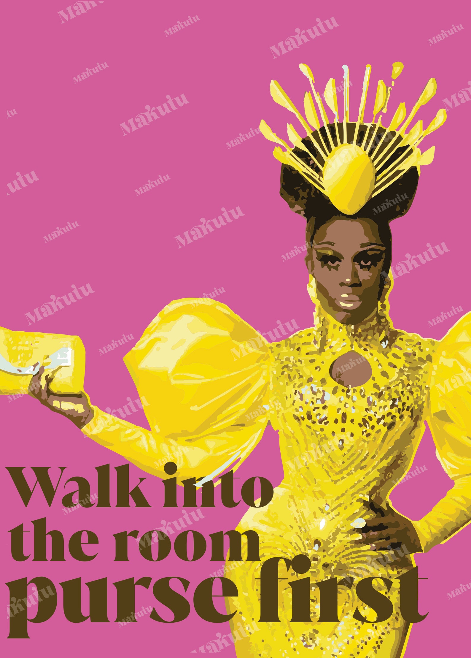 Bob the Drag Queen A3 Poster Drag Queens Walk Into the Room Purse First ...