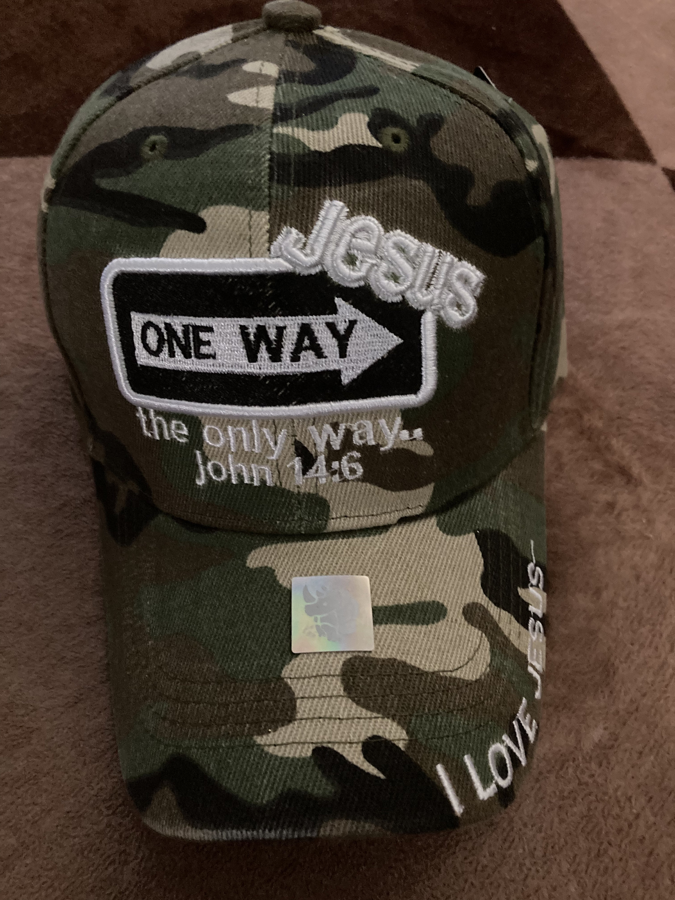 JESUS One Way Baseball Cap - Etsy