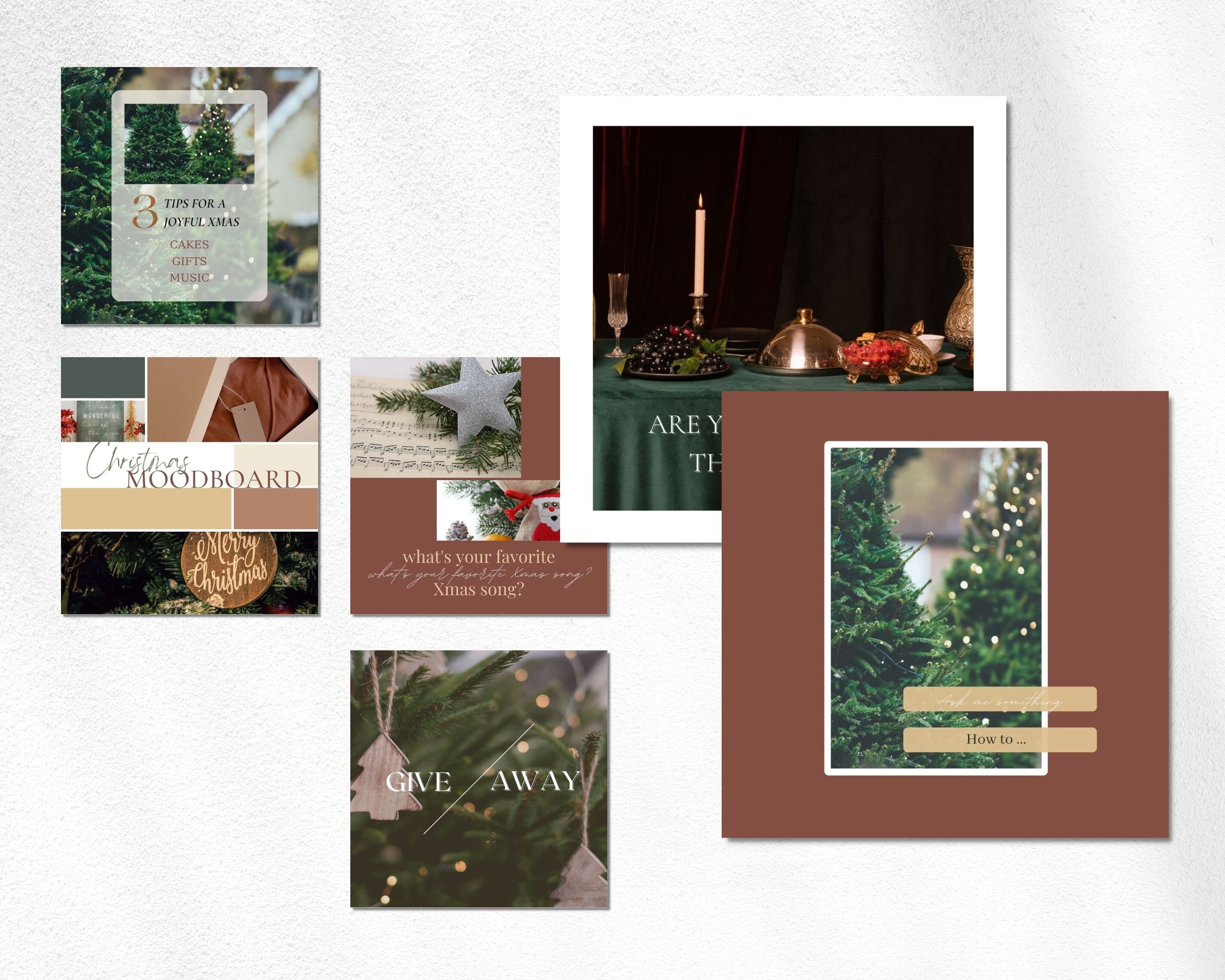 50 Instagram Template for Christmas Christmas Instagram Template Canva ...