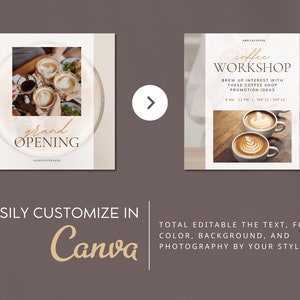 100+ Instagram Template for Modern Coffee Shops, Food and Beverage ...