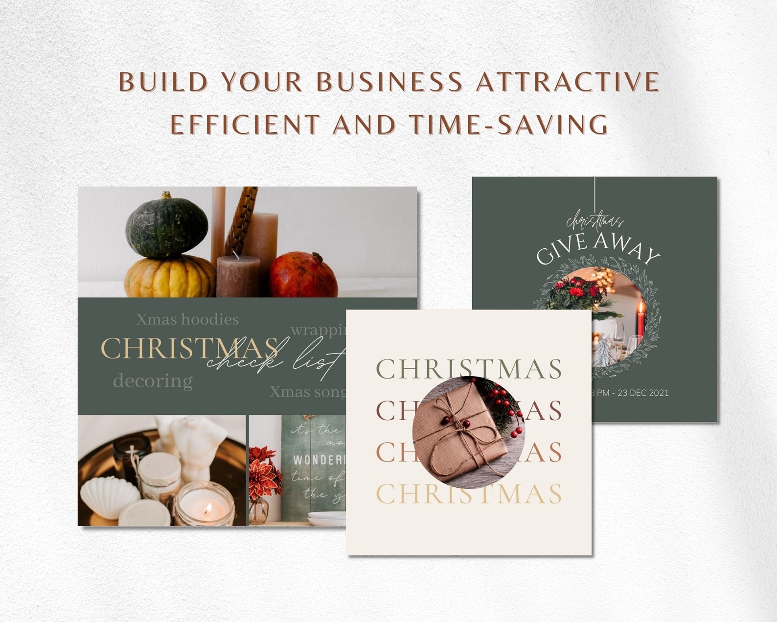 50 Instagram Template for Christmas Christmas Instagram Template Canva ...