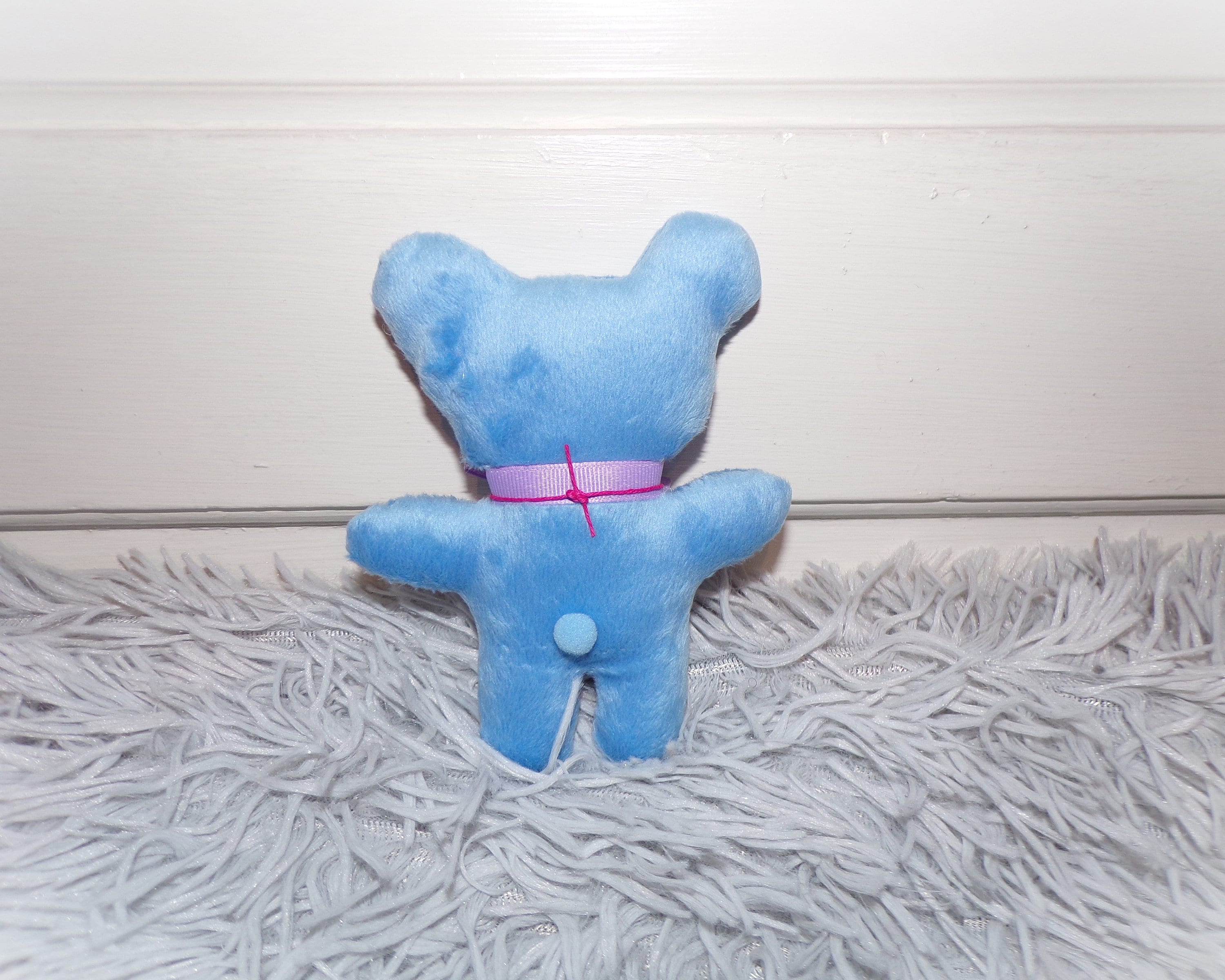 Plush Doll Bear Plushie With Buttons - Etsy