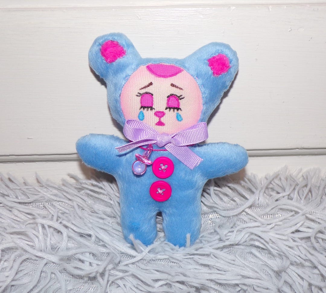 Plush Doll Bear Plushie With Buttons - Etsy